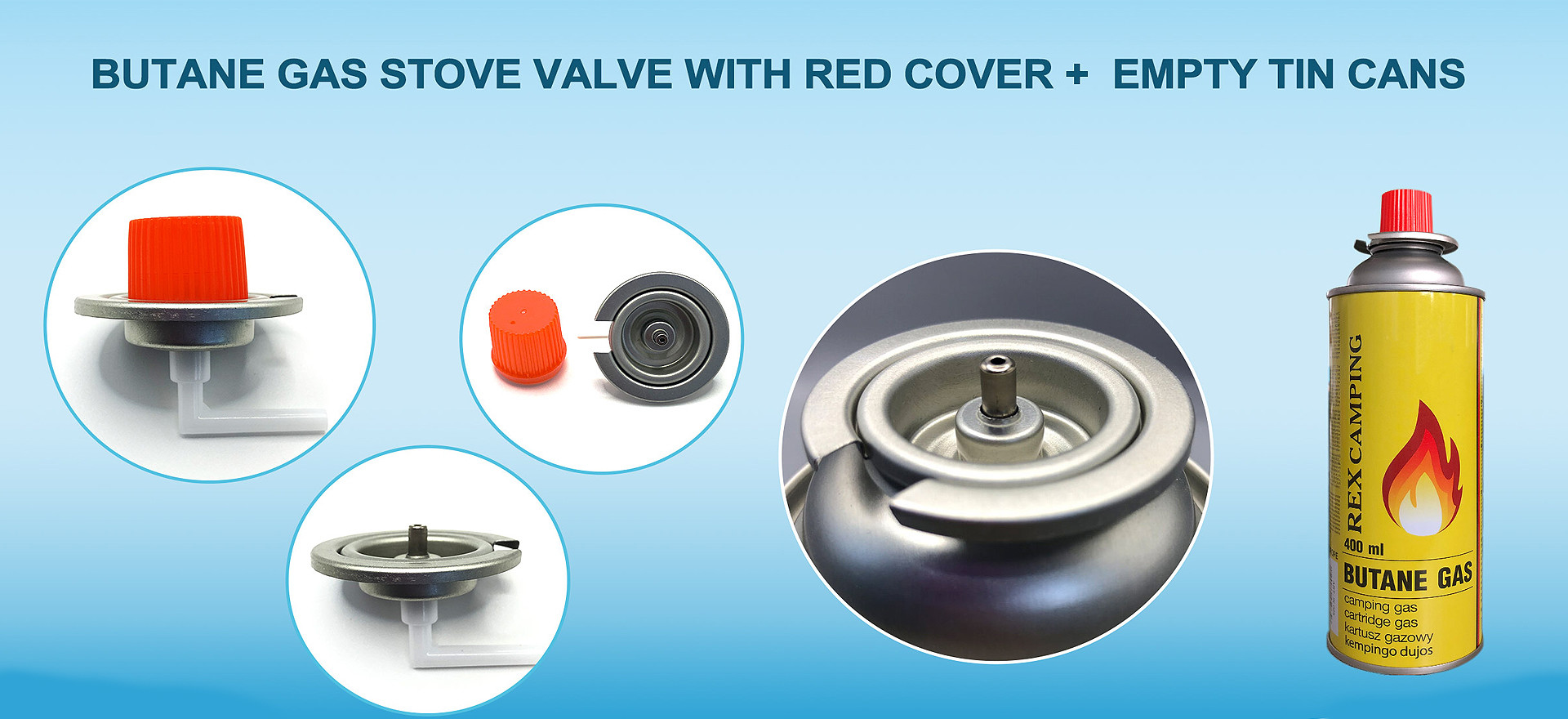 Quality Butane Gas Cartridge Valve & Aerosol Lighter Valve factory from ...