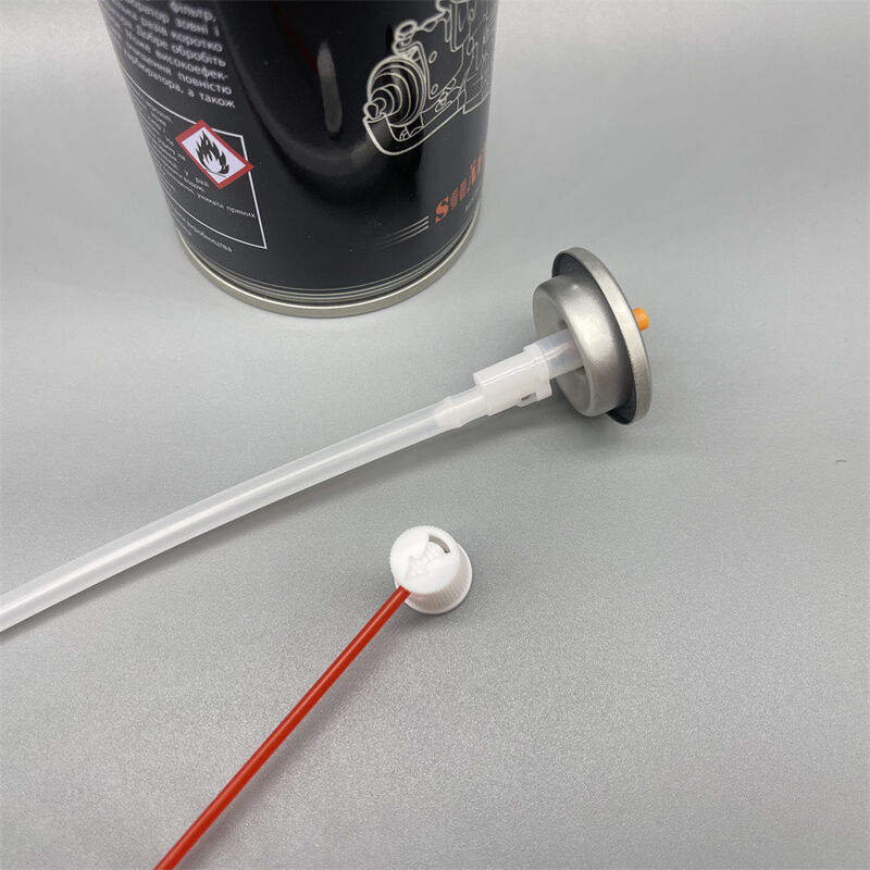360 Degree Aerosol Valve with Actuator for Lubricant Cans