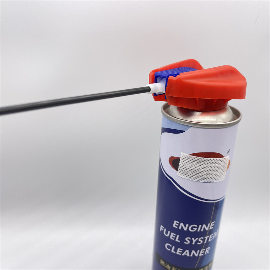 Two-Way Foldable Aerosol Spray Trigger Cap with Straw