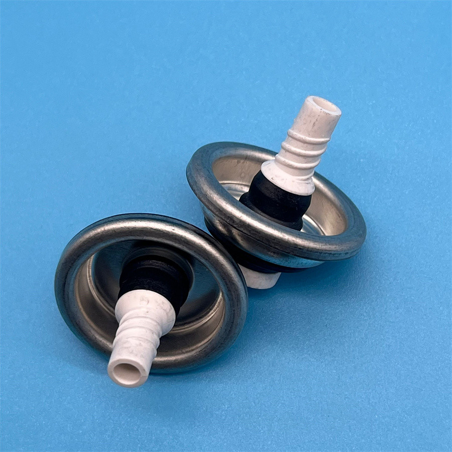 Precision PU Foam Spray Aerosol Valve Types With Extended Stem For ...