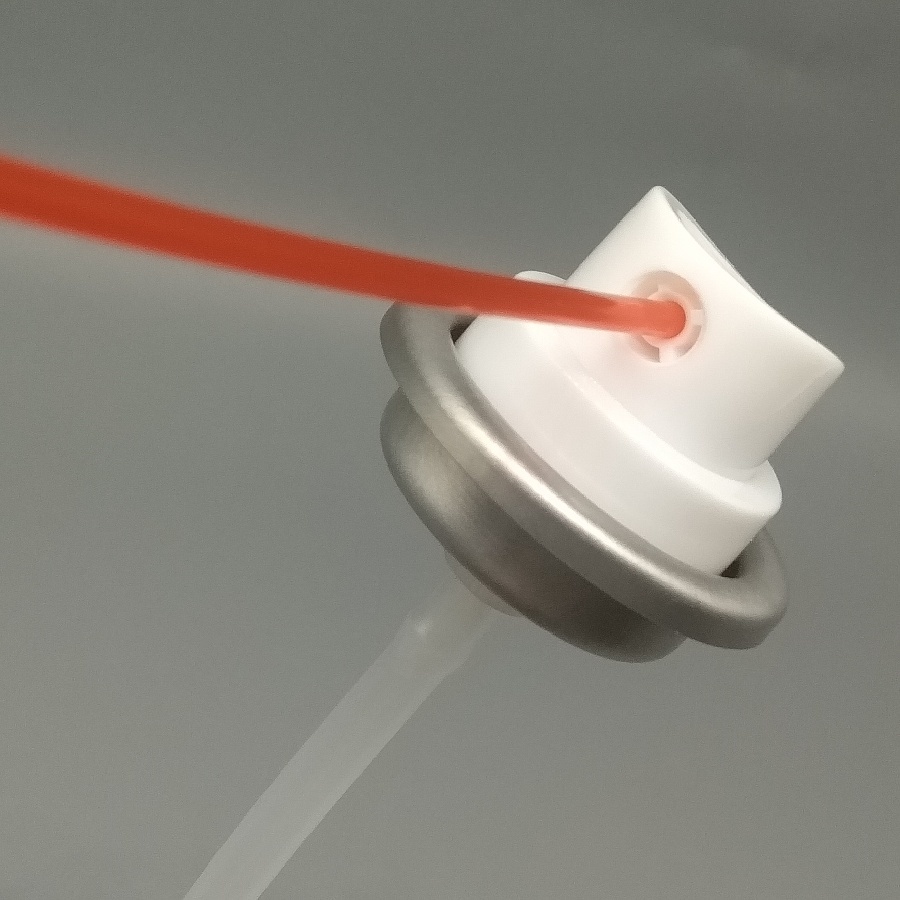 Dashboard Wax Aerosol Valve for Precision Car Care
